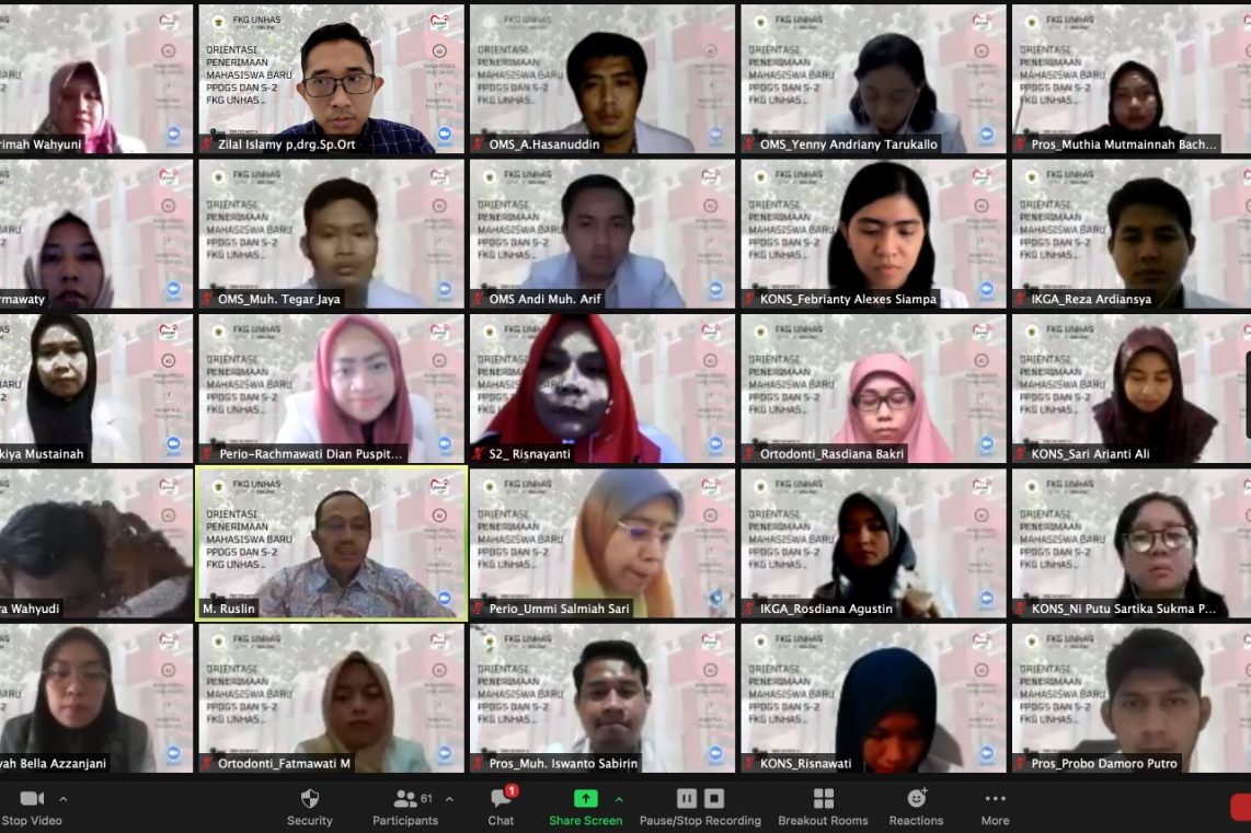 Mahasiswa Baru Spesialis dan Magister FKG Unhas Ikuti Orientasi ... Mahasiswa Baru Spesialis dan Magister FKG Unhas Ikuti Orientasi ...