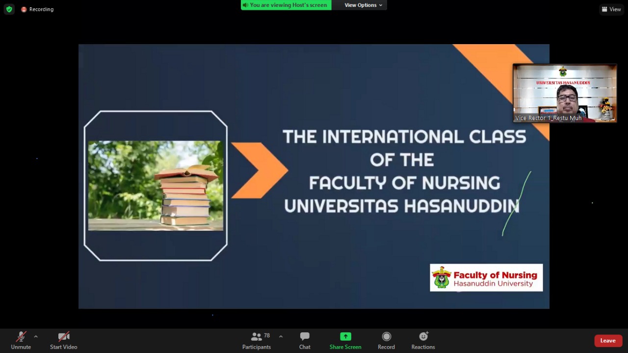 Faculty of Nursing Opens for International Class - Hasanuddin University