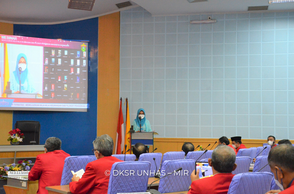 Dewan Profesor Unhas Gelar Webinar Merumuskan Nilai-nilai Keunhasan ...