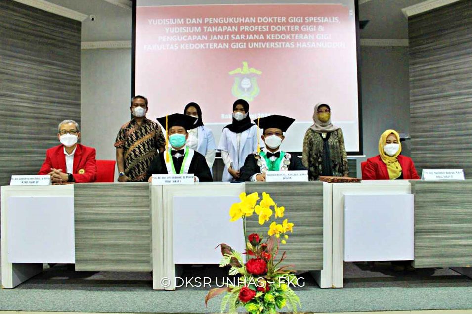 Fakultas Kedokteran Gigi Unhas Gelar Yudisium Periode Juni - Hasanuddin University