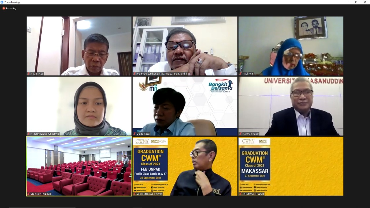 FEB Unhas dan CWMA Hadirkan Webinar Pengelolaan Keuangan - Hasanuddin ...