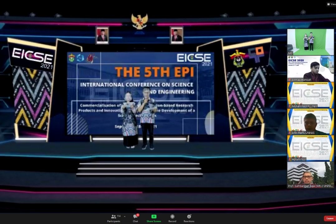 Rangkaian Dies Natalis ke-61, FT Unhas Gelar Konferensi Internasional EICSE - Hasanuddin University