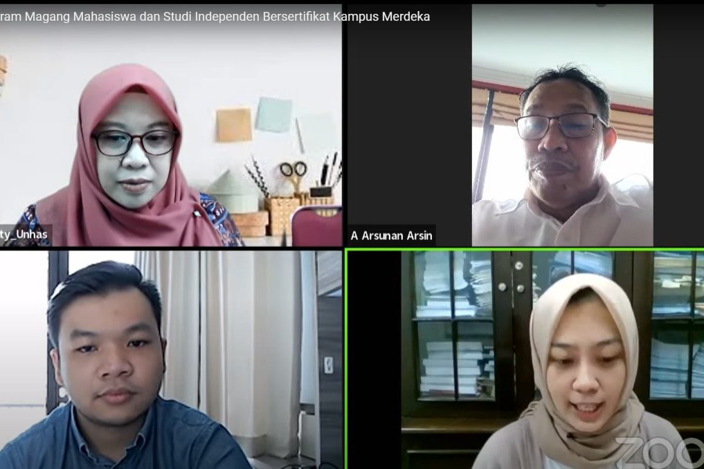 Bidang Kemahasiswaan Unhas Gelar Sosialisasi Program Magang Kampus Merdeka - Hasanuddin University