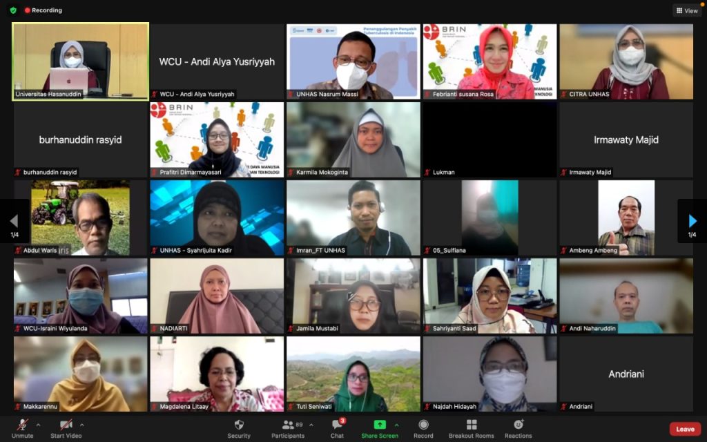 Unhas Gelar Sosialisasi dan Workshop Program Manajemen Talenta BRIN - Hasanuddin University