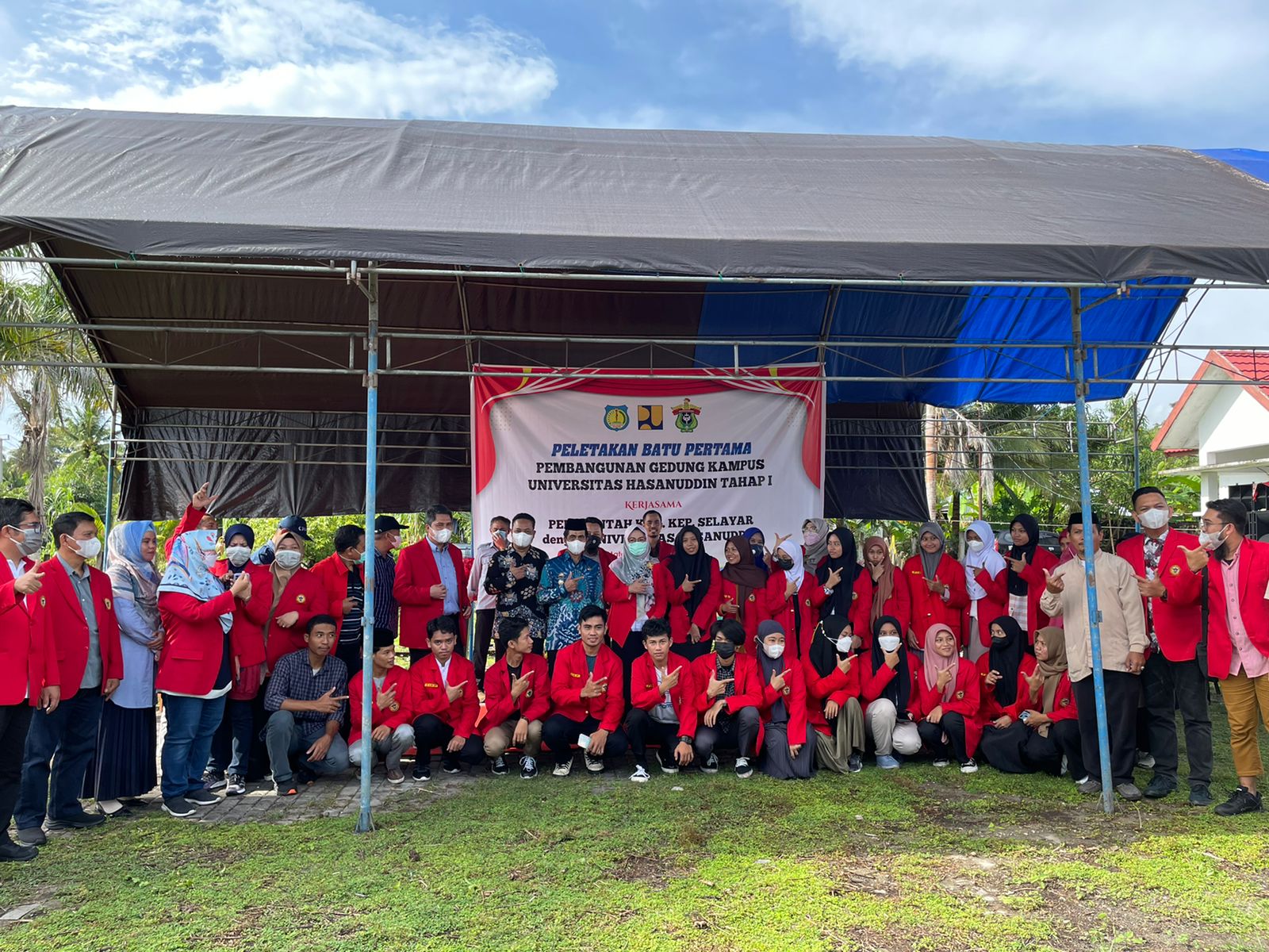 Peletakan Batu Pertama Pembangunan Gedung Kampus Vokasi Unhas di ...