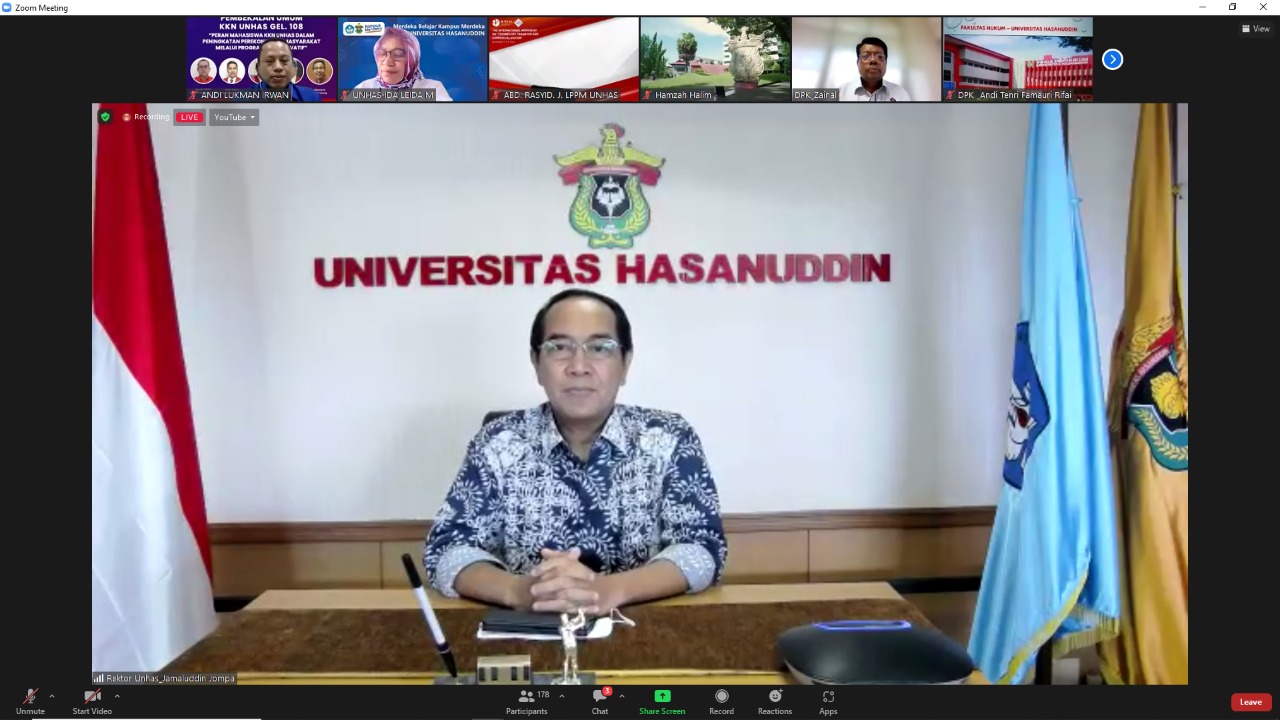 Universitas Hasanuddin Gelar Pembekalan KKN Gelombang 108 bagi 3709 Mahasiswa - Hasanuddin ...
