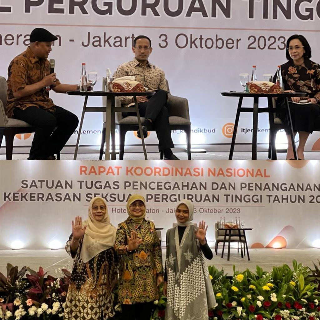 Ketua Satgas PPKS Unhas Menghadiri Rapat Koordinasi Nasional Satuan Tugas Pencegahan dan ...