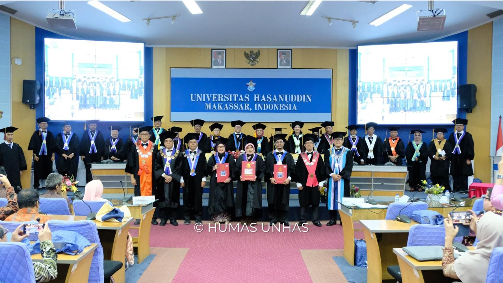 Unhas Kukuhkan Tiga Professor Baru pada Fakultas Ilmu Kelautan dan Perikanan - Hasanuddin University