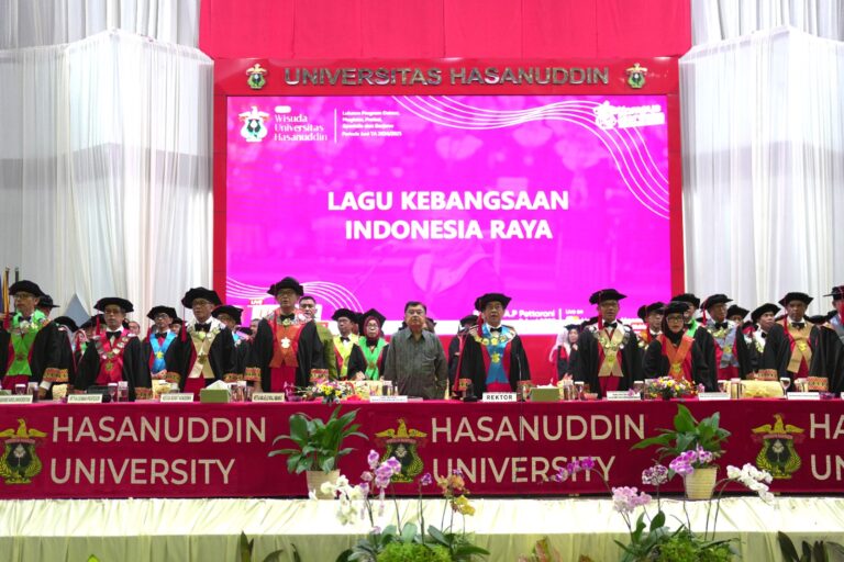 Wisuda Unhas, Rektor: Target Kampus Kelas Dunia Tercapai Dua Tahun ...